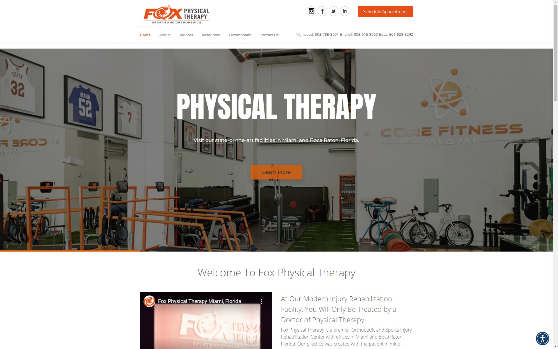 Fox Physical Therapy - ThreeBird Creative Group